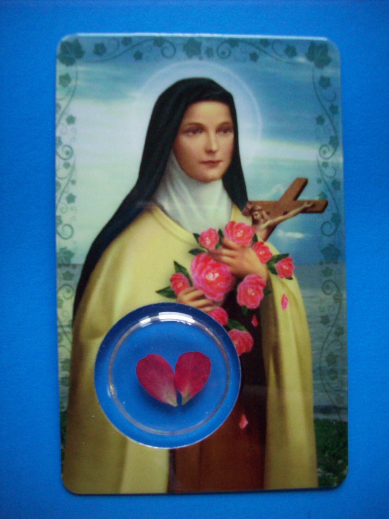 St. Therese of Lisieux Holy Card – Carmelite Gift Store
